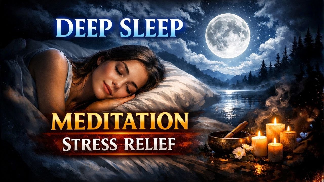 Instant Calm Sleep Meditation 😴 Anxiety & Insomnia Relief | Fall Asleep ...