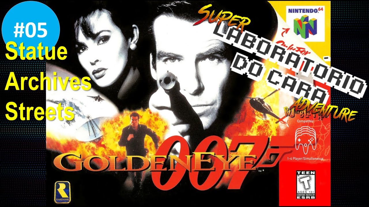 GoldenEye 007 (N64) - Statue, Archives e Streets - YouTube