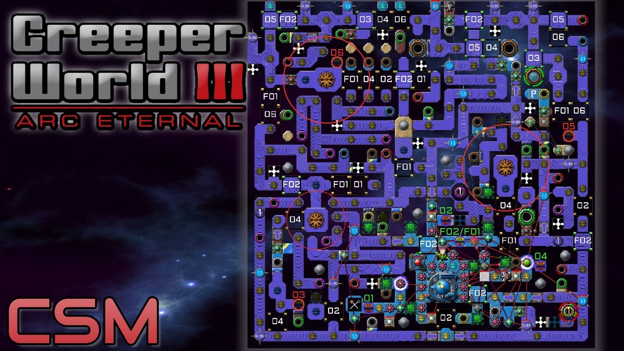 Think Dark Think | CoRKY Style Mode map #245 | yum234 | Creeper World 3 ...