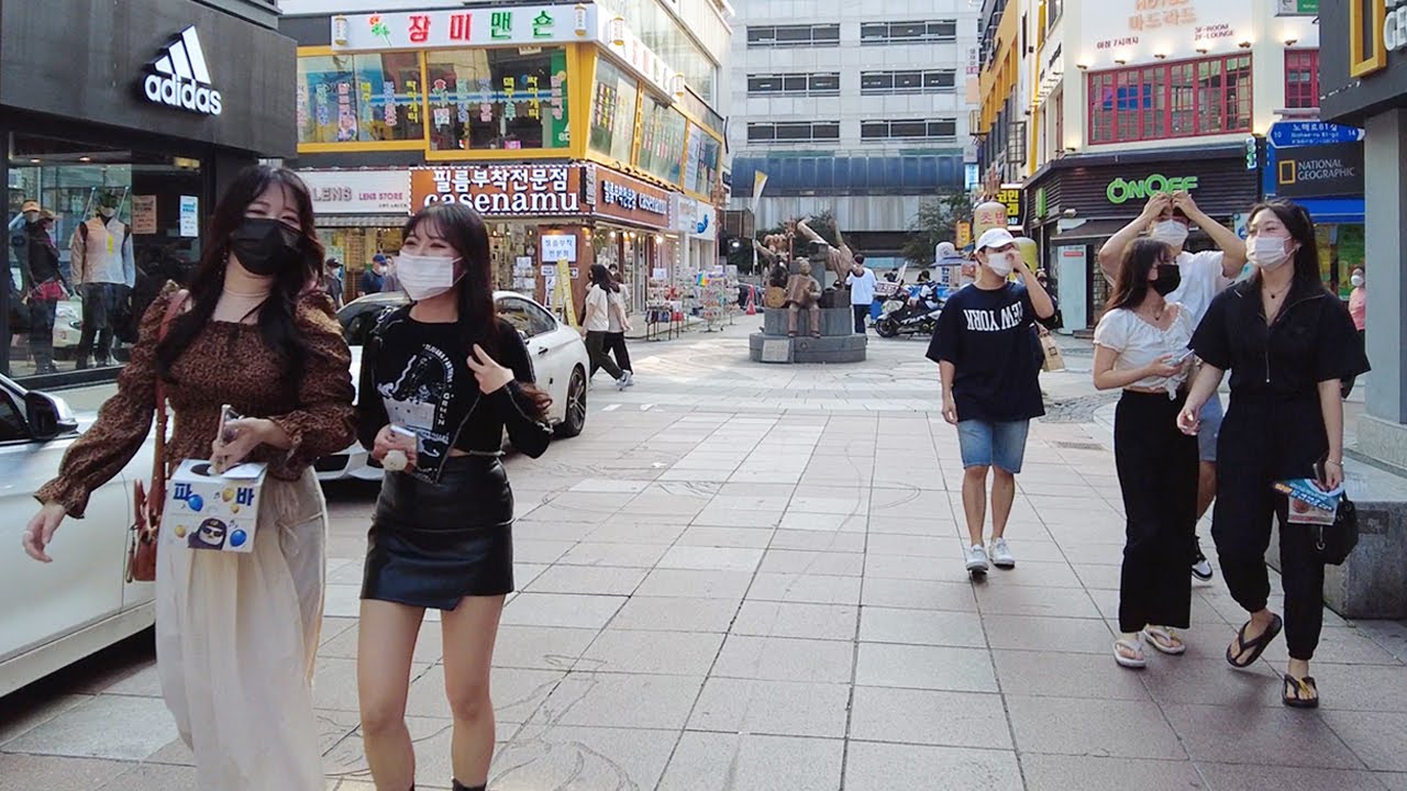 [4K Seoul Walk]🚶 Nowon Station Evening Street Scene Culture Street ...
