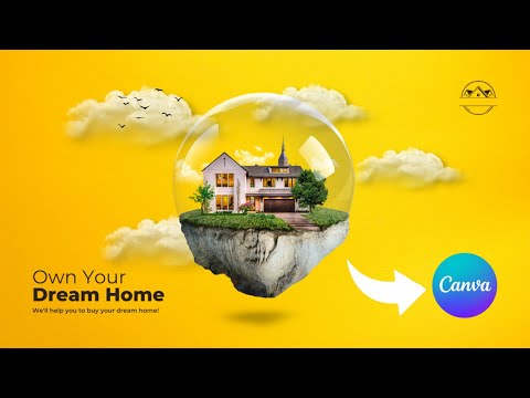 How to Create a Stunning Floating Island Photoshop Effect in Canva l ...