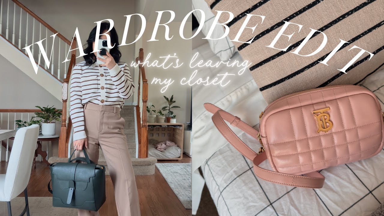 WARDROBE EDIT | items leaving my wardrobe 😬 (major regrets & lessons ...