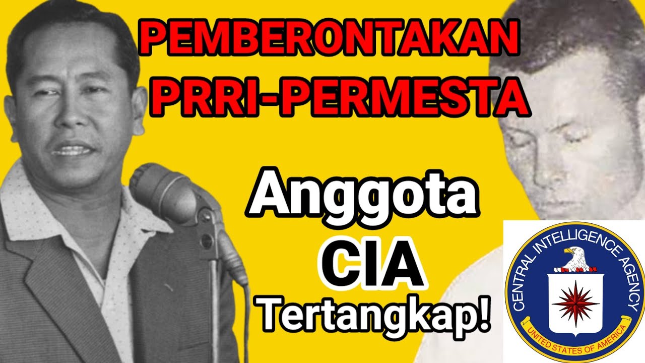 Sejarah Pemberontakan PRRI/PERMESTA (Para Kolonel yang ditunggangi CIA ...