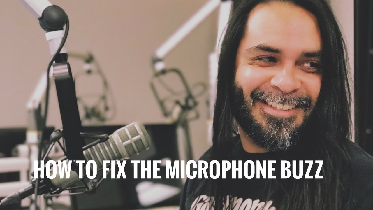 How To Fix A Microphone Buzz For Your Podcast - YouTube