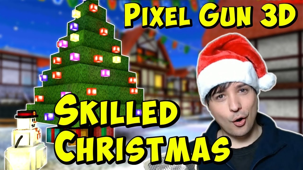 Skilled & Hillarious Pixel Gun 3D Christmas Update Gameplay PG3D - YouTube