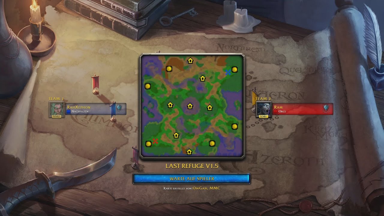 RAM(ORC) vs RAHXEPHON(NE) 1v1 Warcraft 3 Ranked Game [Deutsch/German ...