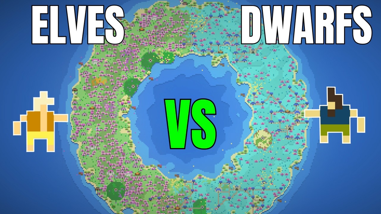 WorldBox's Most Epic Donut Battle - YouTube