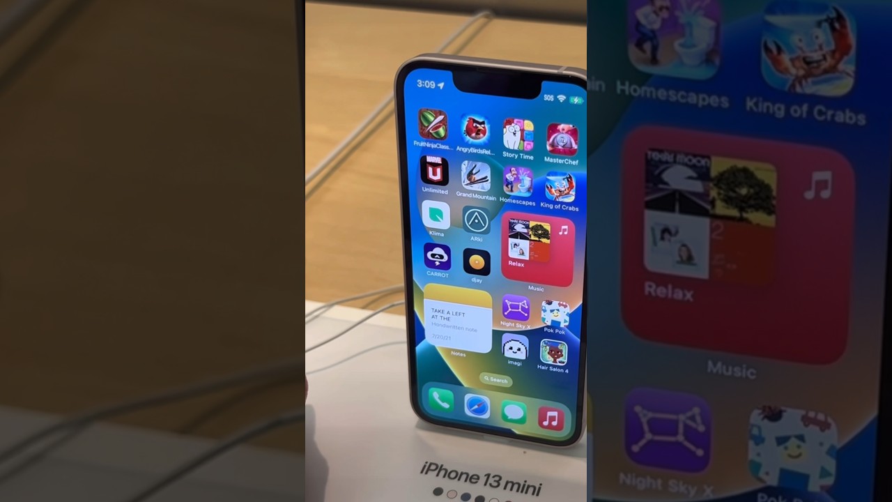 iPhone 13 Mini Shopping at the Apple Store 📲 #apple #iphone13 #iphone # ...
