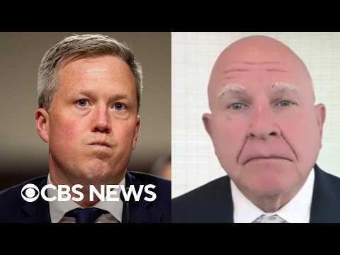 H.R. McMaster reacts to Army Secretary Dan Driscoll's wartime resignation