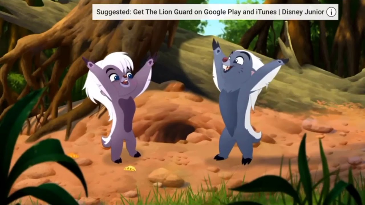The Lion Guard - Bunga Meets Binga - YouTube