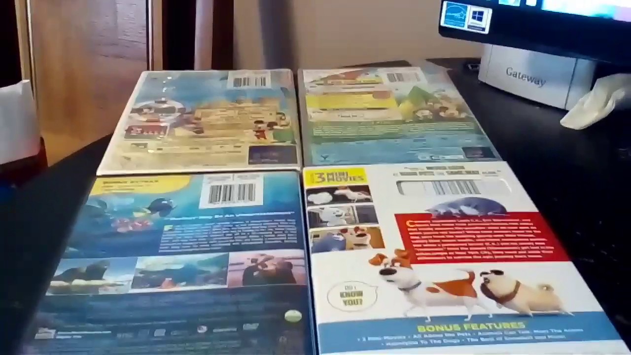 My Disney and Universal Pictures DVD Collection - YouTube