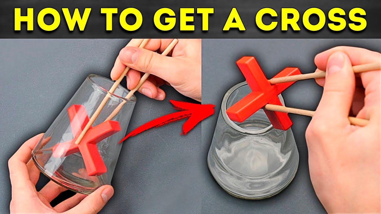 IMPOSSIBLE PUZZLE Cross in Flask | Try to solve - YouTube