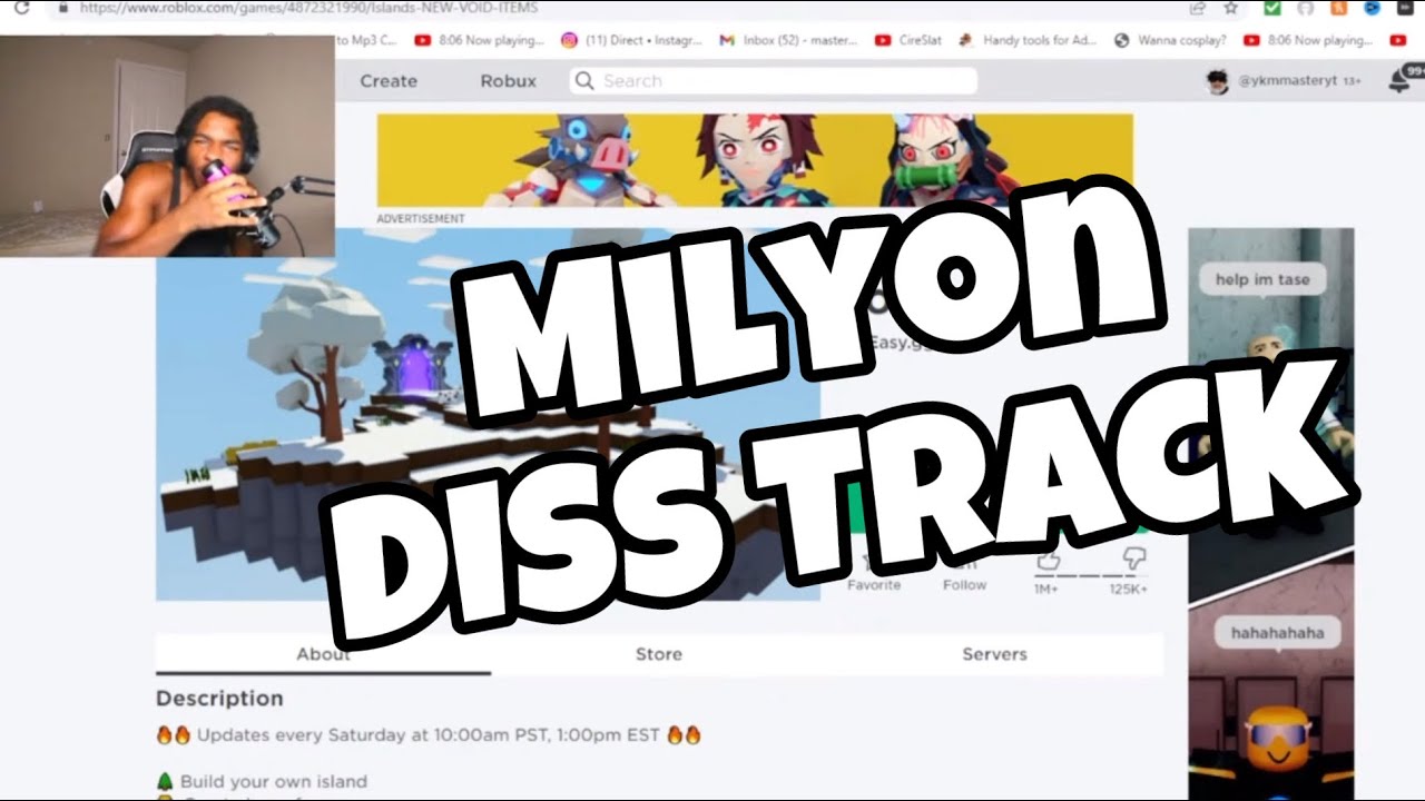 Ykm Made A Diss Track On Milyon - YouTube