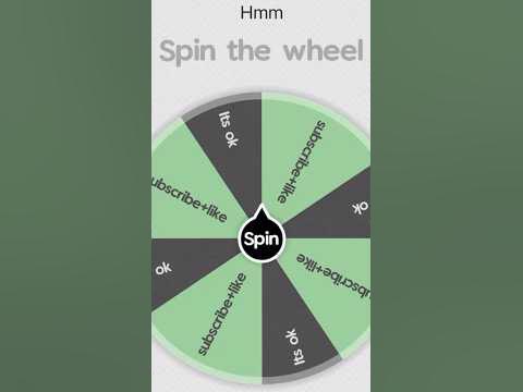 Wheel decides what you do? - YouTube