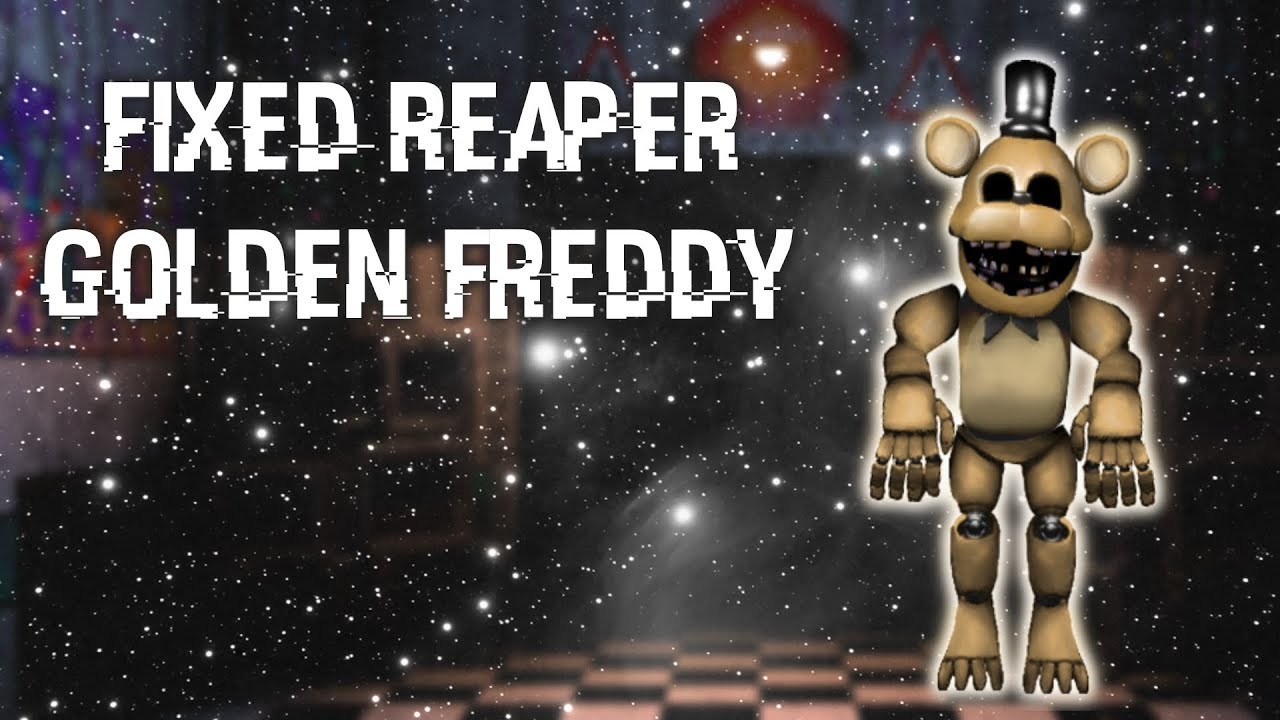 [FNAF | Speed Edit] Making Fixed Reaper Golden Freddy (Final Nights 3 ...
