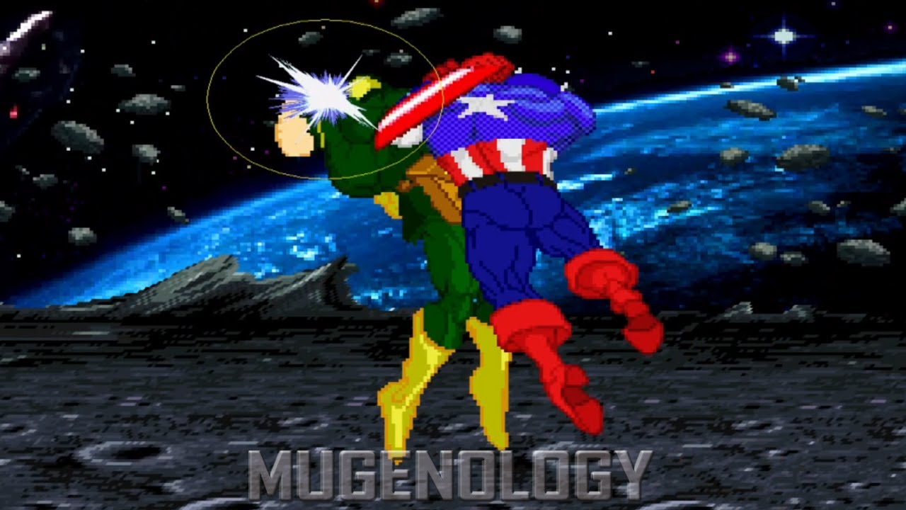 Captain America vs Baron Strucker - MUGEN - YouTube