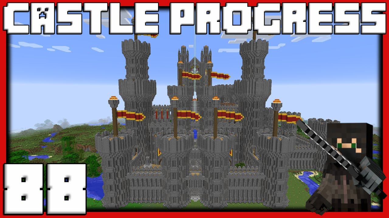 Minecraft Castle Progress - Ep 88 - Tour & Download - YouTube