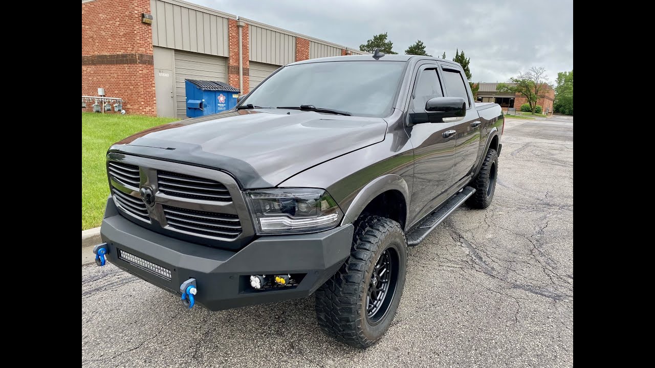 2018 Ram 1500 Hostile Reaper wheels 20x10 - YouTube