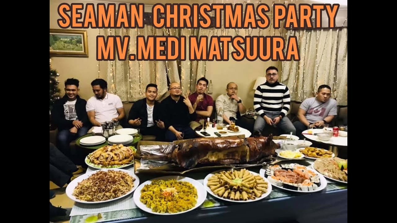 Seaman Christmas Party Onbaord a Ship - YouTube