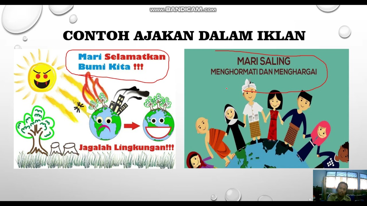 Pernyataan persuasi dalam teks iklan, slogan, dan poster - YouTube