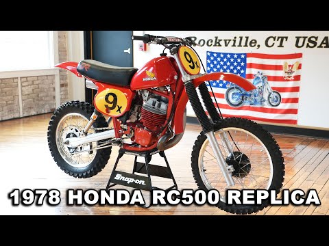 RARE DENTON ENGINEERING 1978 HONDA RC500 FACTORY REPLICA TRIBUTE 