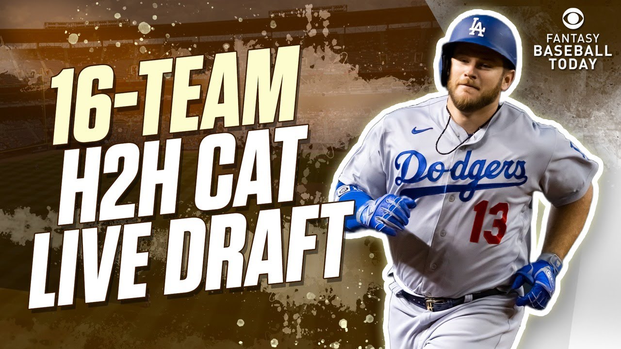 16-Team H2H Categories Mock Draft! OBP, Quality Starts & Saves Plus ...