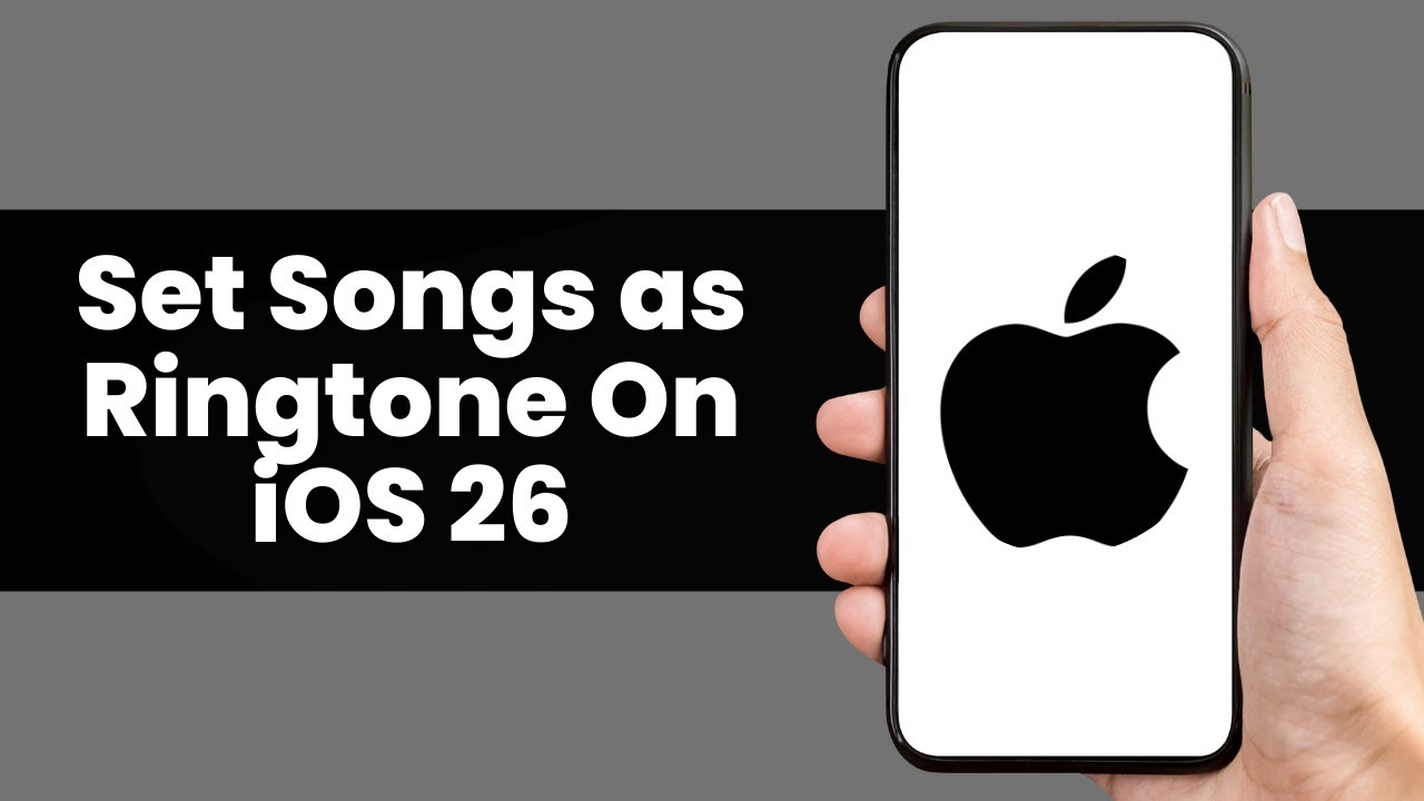 iOS 26: How to Set Songs as Ringtone?(Custom Ringtone) - YouTube