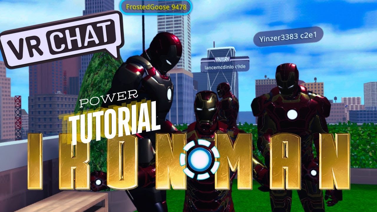 Iron Man in VRChat: Learn Tricks & Discover New Cosmetics! - YouTube