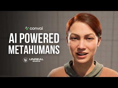 Real-Time AI Conversations & Facial Animation for MetaHumans | Convai Unreal Engine Tutorial