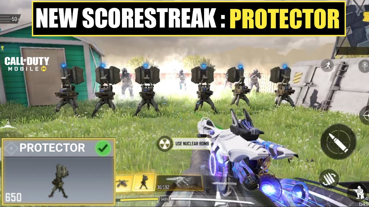 *NEW* Codm New Scorestreak Protector | Codm Test Server - YouTube
