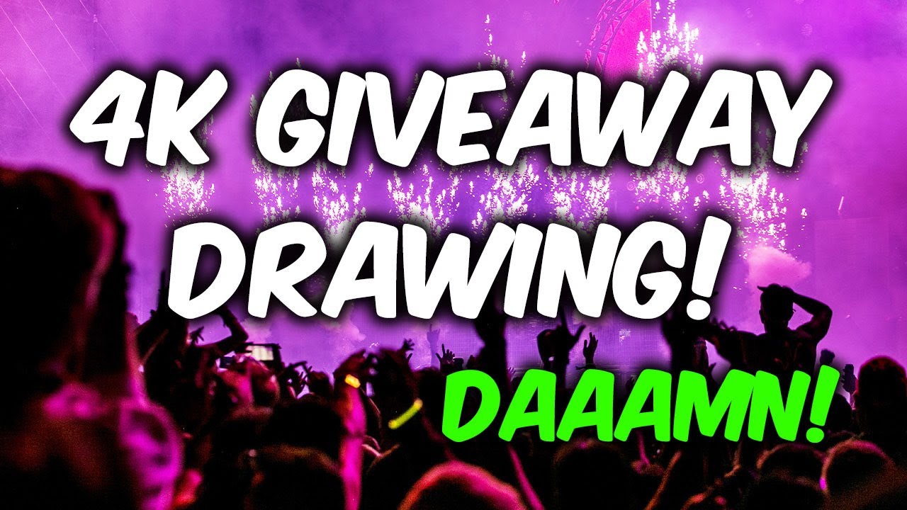 4K GIVEAWAY CONTEST DRAWING! - YouTube