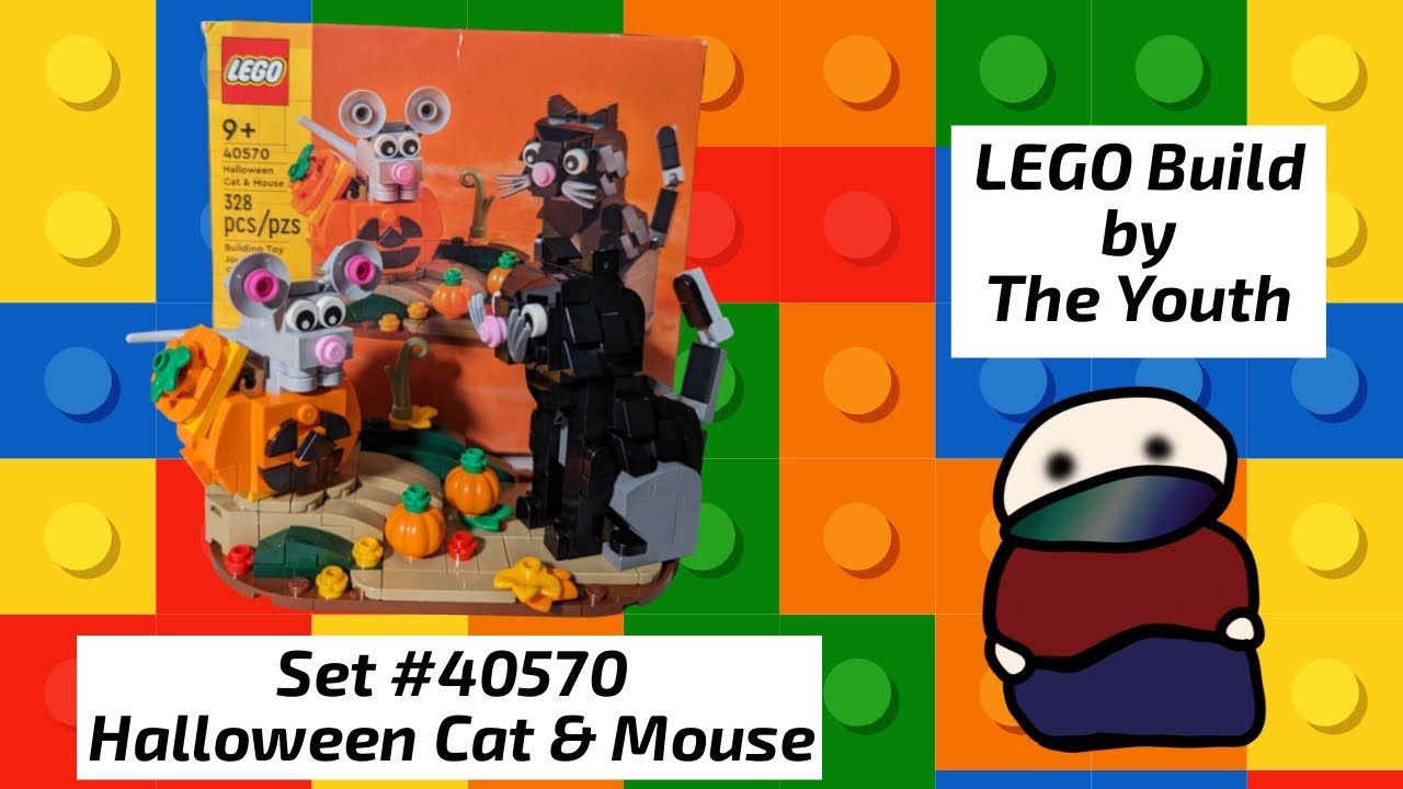 Let's Play Cat and Mouse - Halloween Cat and Mouse (40570) LEGO Build ...