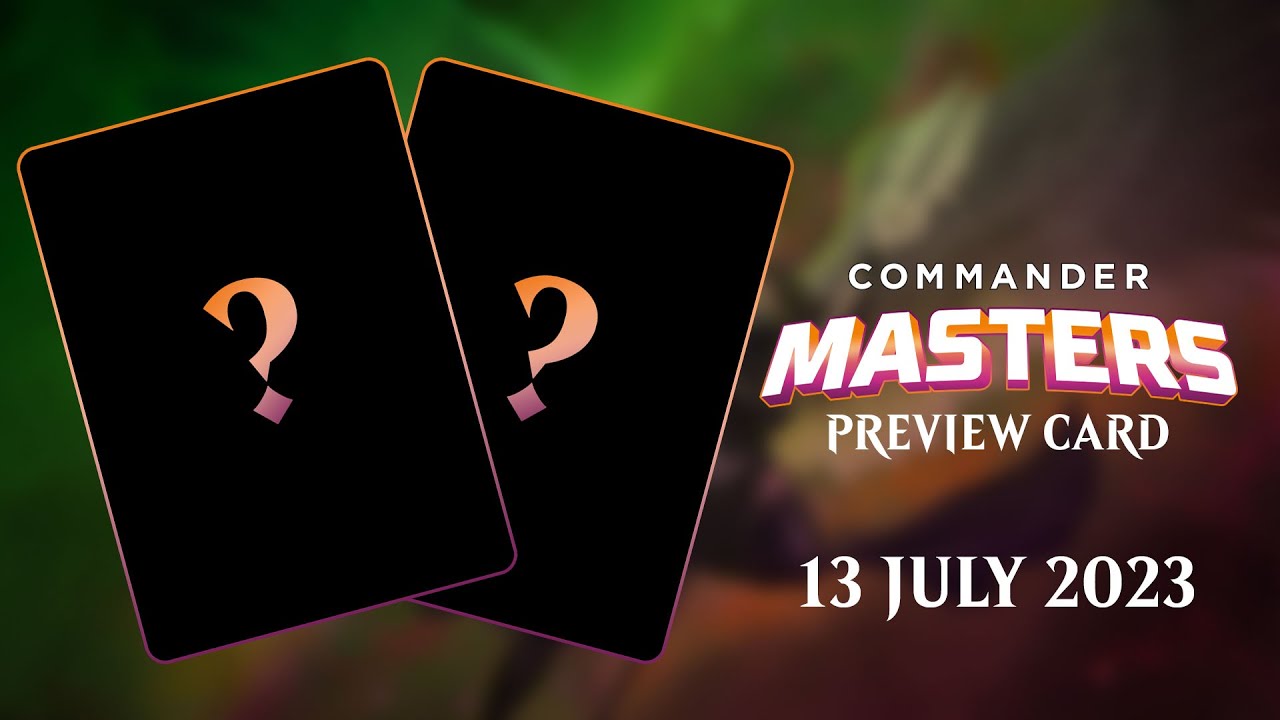 Commander Masters Exclusive Vault Games Card Reveal - YouTube