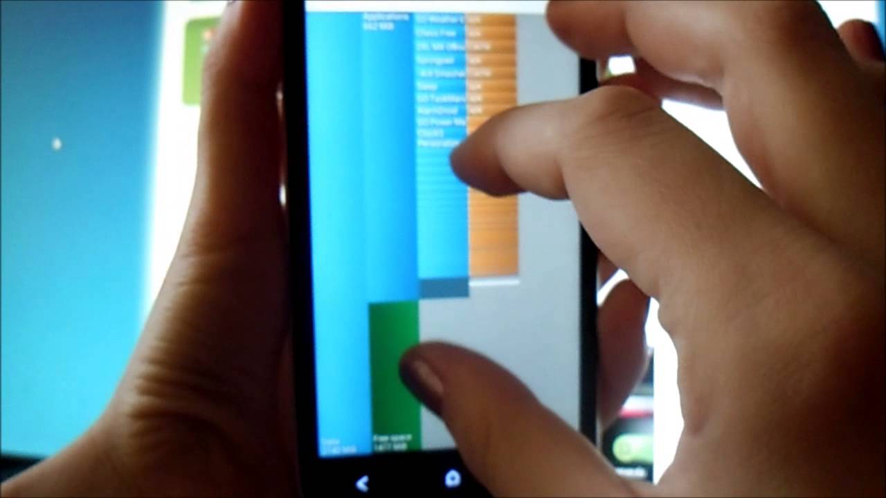 DiskUsage app for Android. - YouTube