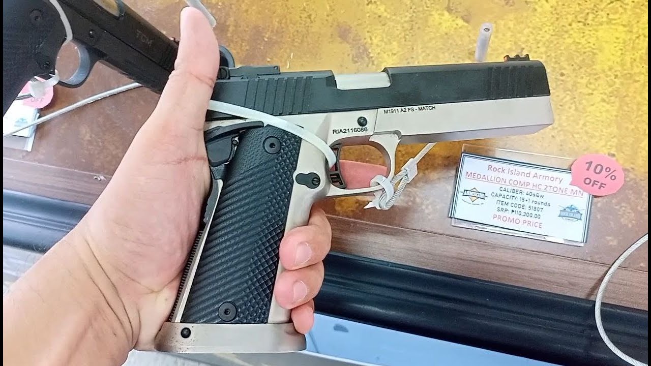 1911 MEDALLION 2TONE Cal.40 S&W / .45acp #medallion #1911 #45acp # ...