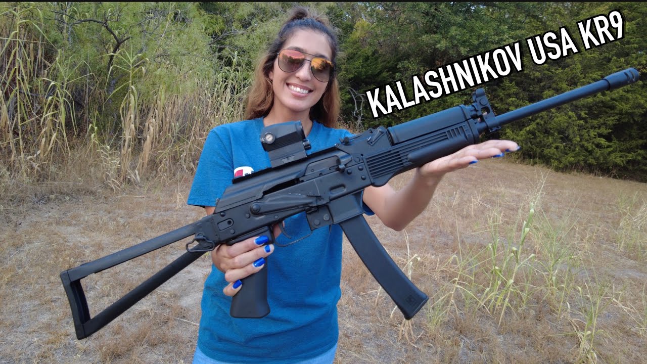 KALASHNIKOV USA KR9 / VITYAZ RANGE REVIEW | A GIRLS DREAM - YouTube