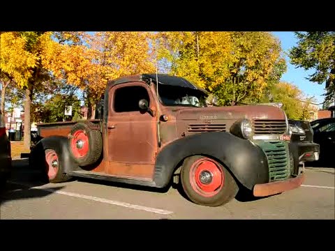 1947 FARGO PICK UP RAT ROD - CANADIAN DODGE - YouTube