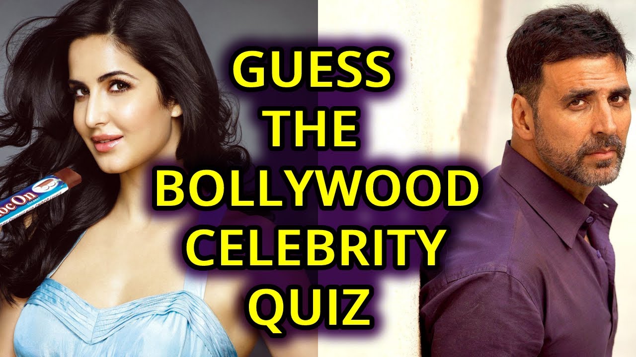 Guess the Bollywood Celebrity Quiz | Easy edition - YouTube