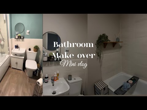     MINI BATHROOM MAKEOVER 🛁 | Mum Life with a 6 Month Old