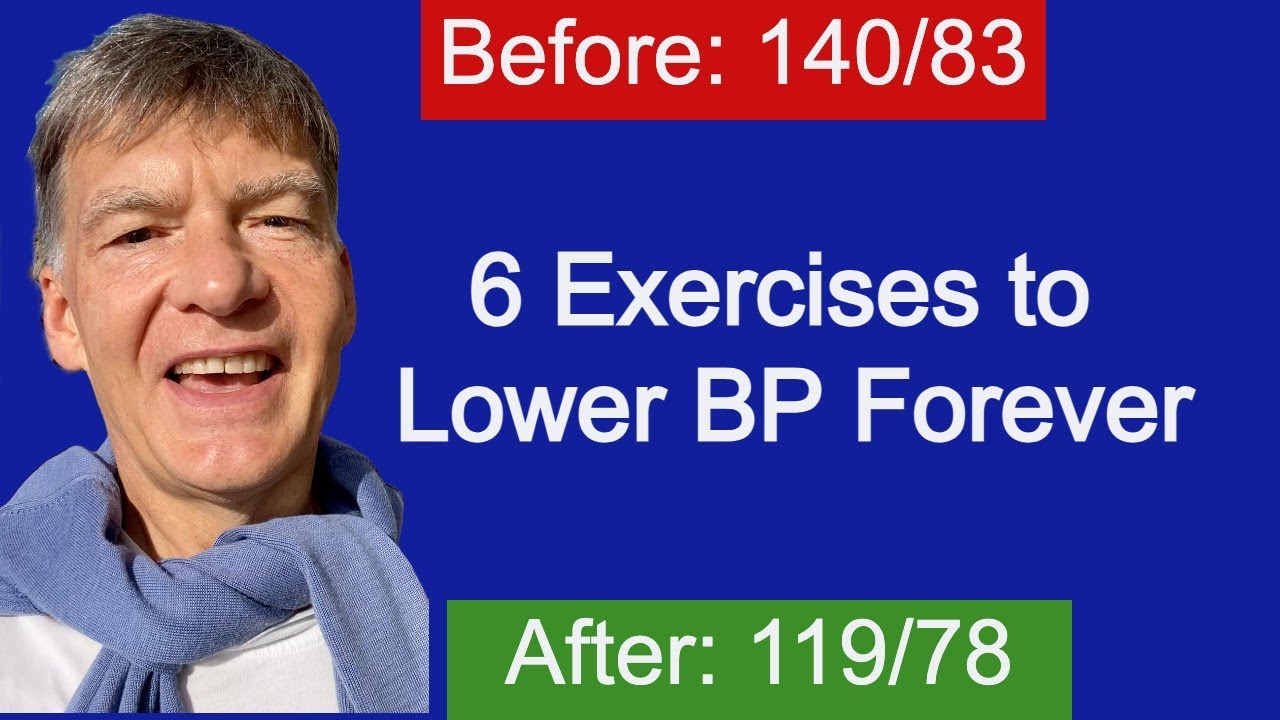 How I lowered blood pressure permanently | 6 exercises to lower blood ...