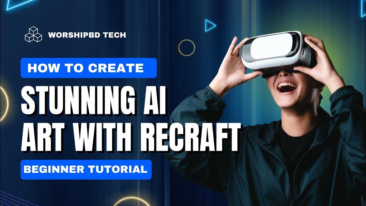 How to Create Stunning AI Art with Recraft | Beginner Tutorial (Step-by-Step) - YouTube