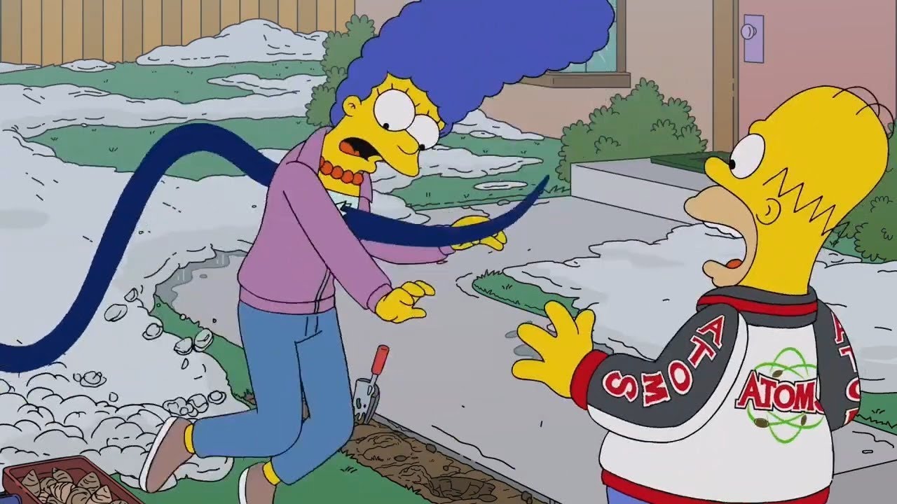 Homer suffers from terrible nightmare [The Simpsons] - YouTube