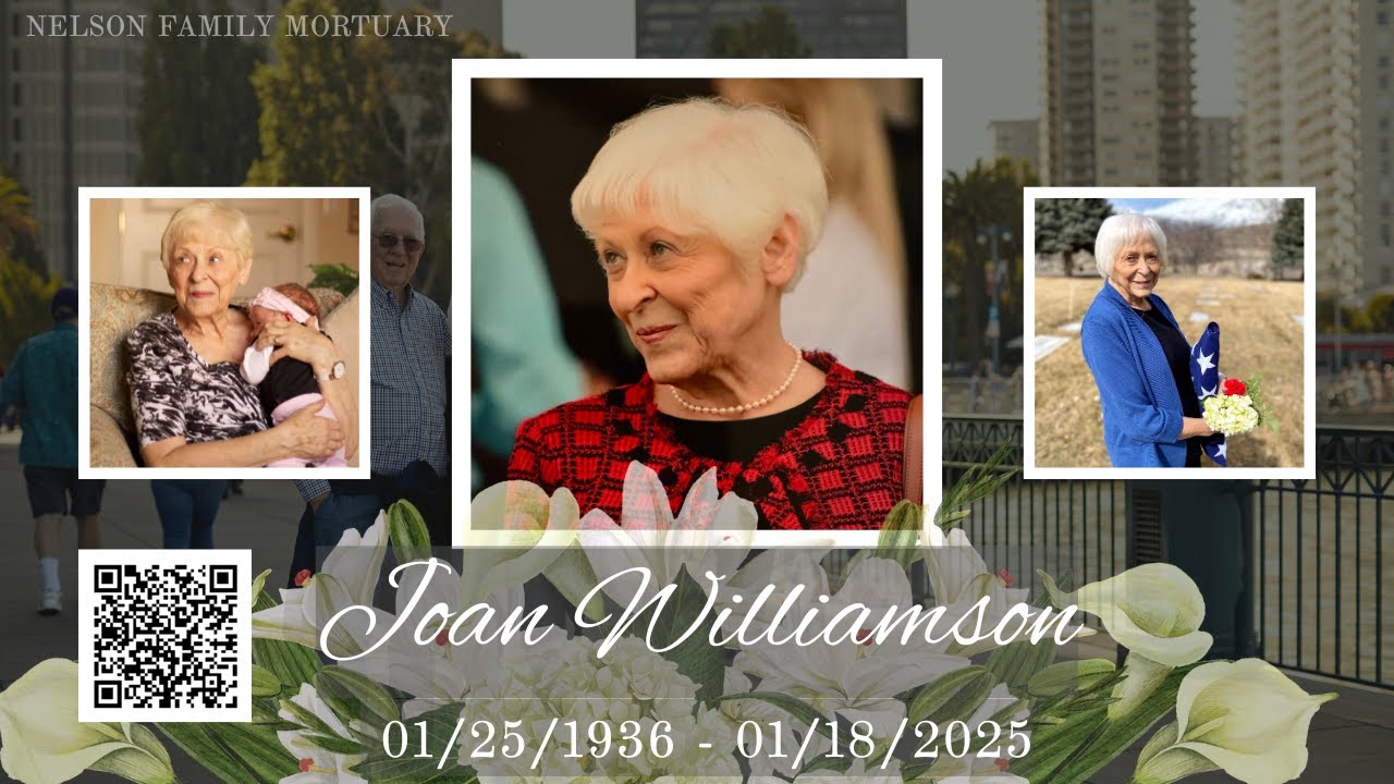 Joan Williamson Funeral Service - YouTube