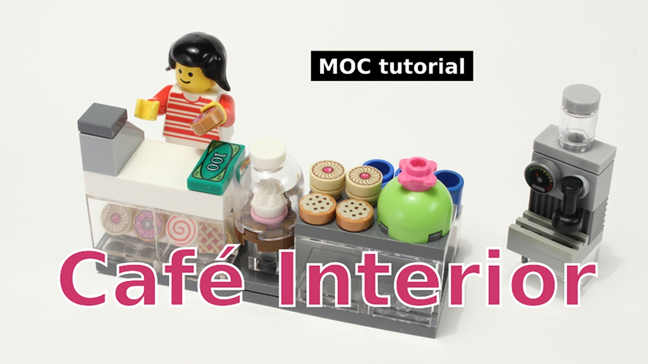 LEGO Café Interior Design - MOC - YouTube