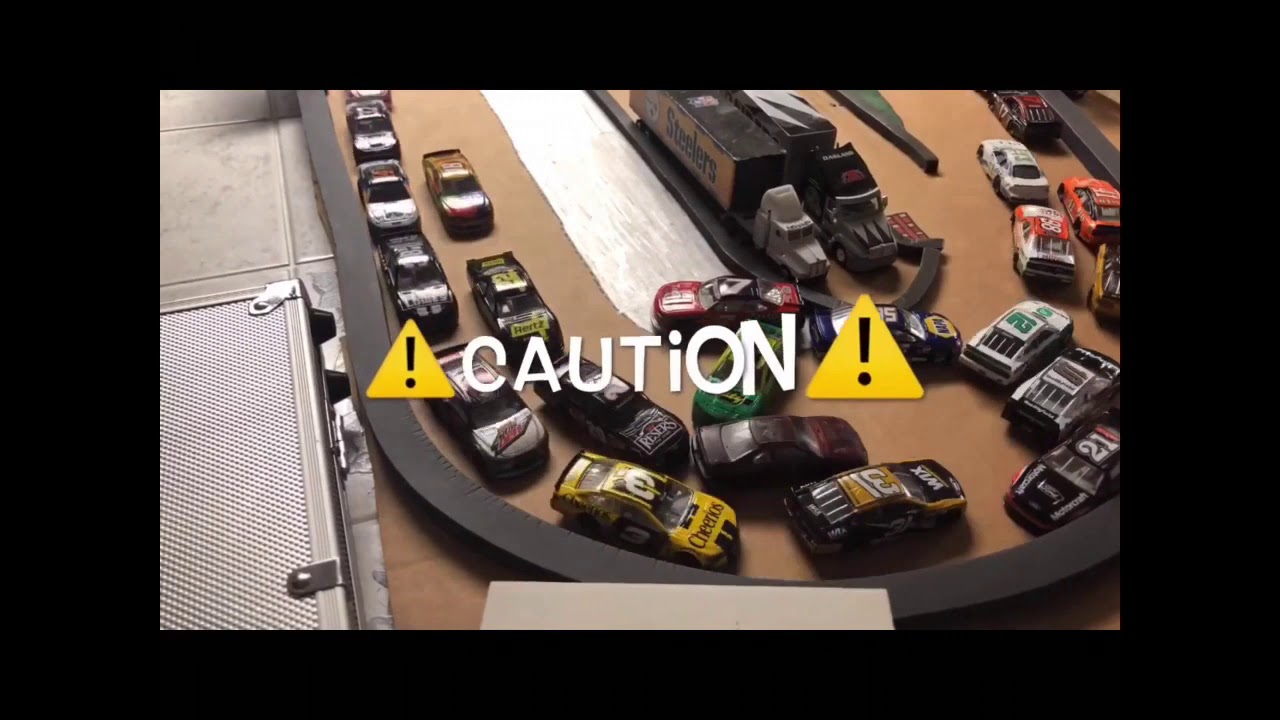 NASCAR stop motion crash compilation #1 - YouTube