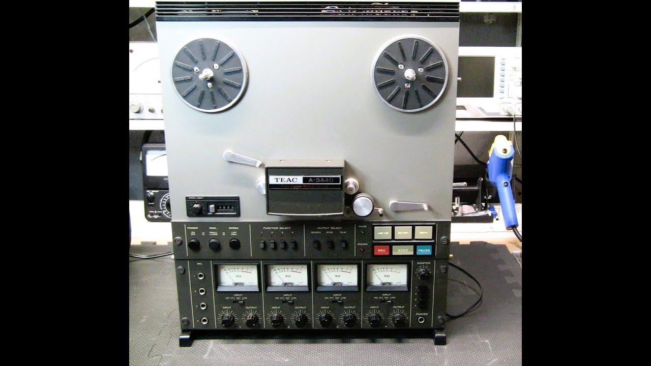 TEAC A3440 Troubleshooting - YouTube