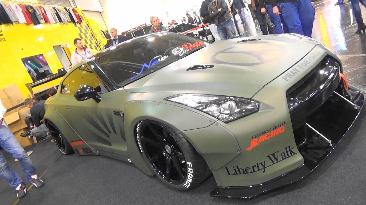 Nissan GT-R (R35) - JP Performance - Essen Motor Show 2015 - YouTube