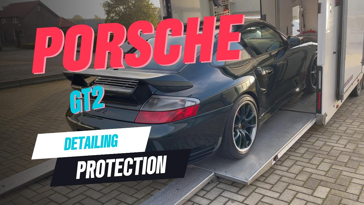 Detailing a Rare Green Porsche 996 GT2 Clubsport - YouTube