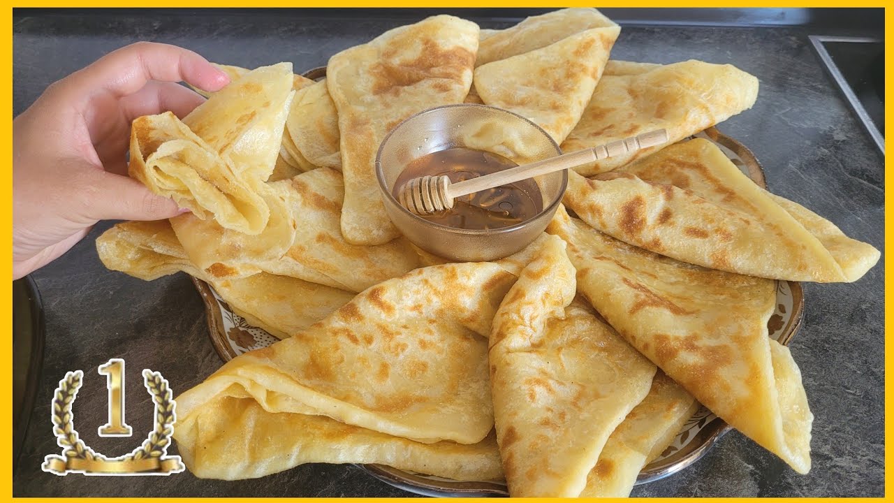 MAKKELIJKSTE MSEMEN | EASY MSEMEN | MAROKKAANSE MSEMEN RGHAIF ...