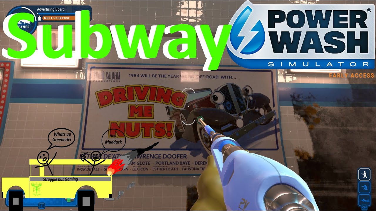 Power Wash Simulator Subway - YouTube